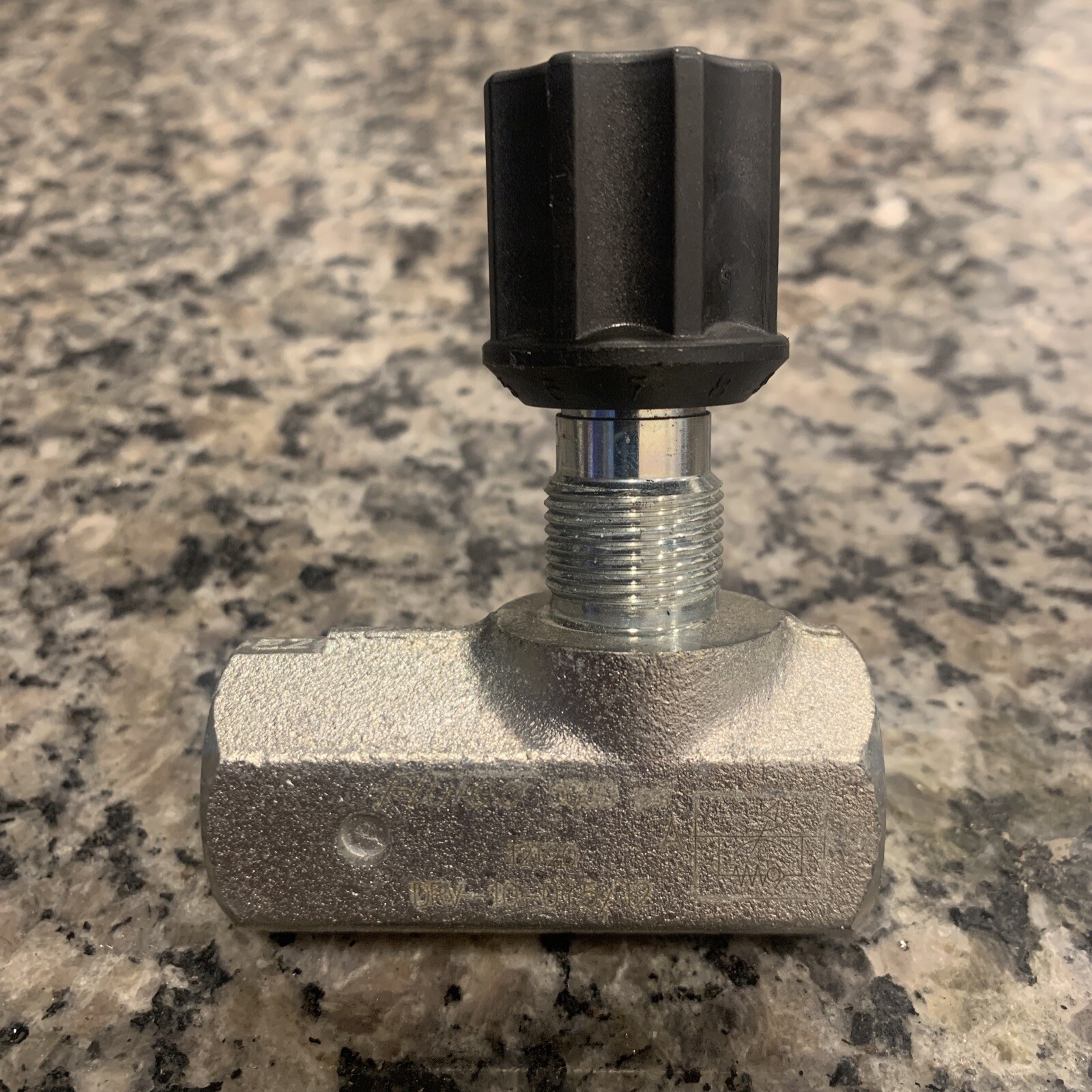 FLUTEC DRV-10-01.5/12 HYDAC FLOW CONTROL VALVE NOS. New | eBay