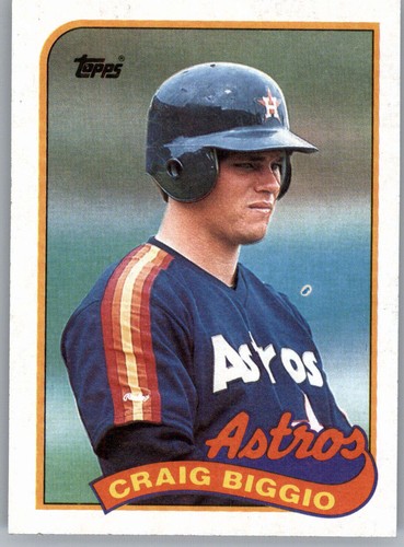 1989 Topps 49 Craig Biggio Rookie Houston Astros | eBay
