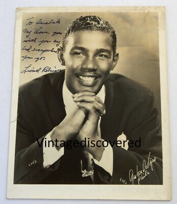 Lionel Robinson Jazz R & B 1940's Autographed Original Vintage Photo ...