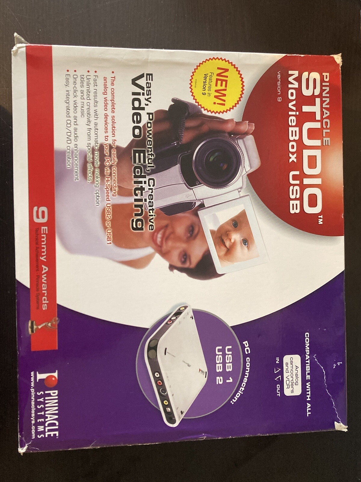 Pinnacle Studio MovieBox usb version 8 In Box Analog to Digital | eBay