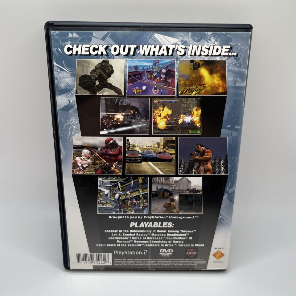 Jampack Demo Disc Vol. 13 (Sony PlayStation 2) Complete W/ Manual CIB ...