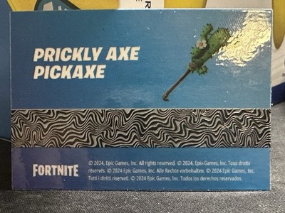 Fortnite - Redemption Code - Prickly Axe Pickaxe - Immediate Delivery ...