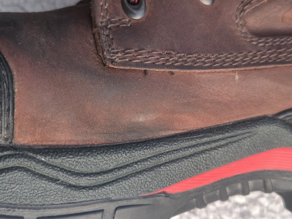 Red Wing Boots King Toe ADC #3516 Brown Leather Steel Mens Size 9 D ...