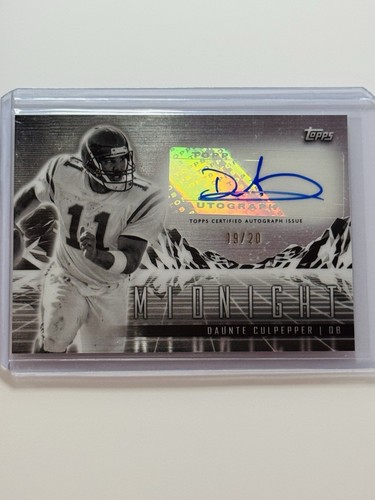 2024 Topps Midnight DAUNTE CULPEPPER Auto Horizon Signatures Vikings ...