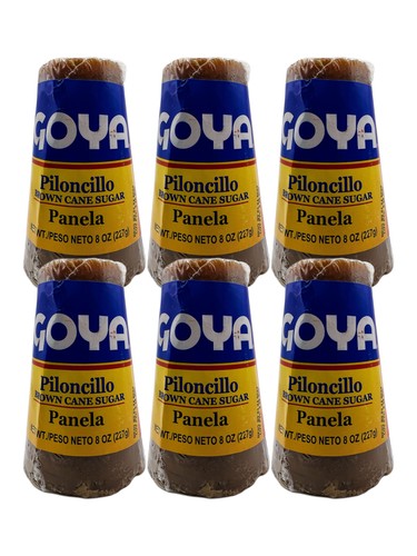 Goya Piloncillo Panela, Brown Sugar Cane 8 Oz (Pack of 6) | eBay
