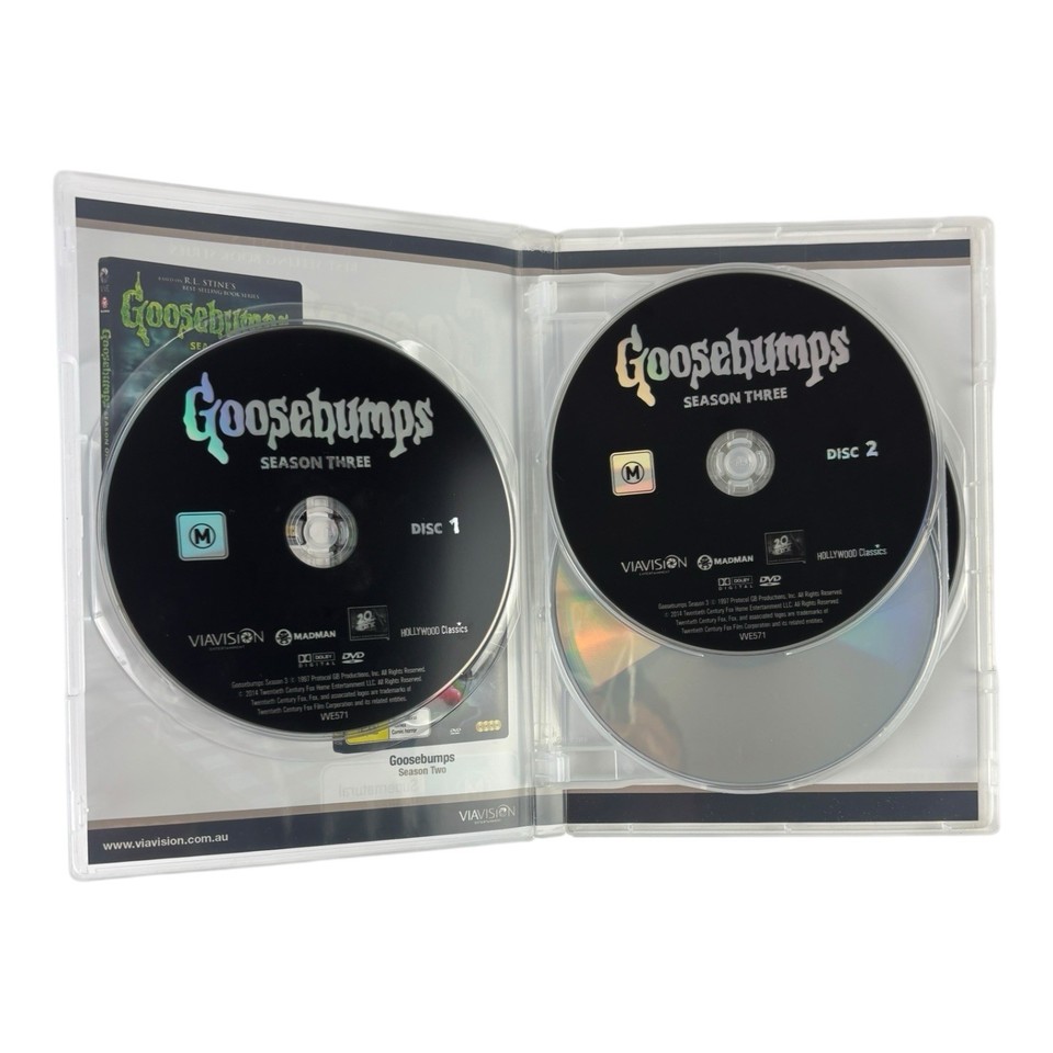 Goosebumps - Complete Collection Series Seasons 1-4 DVD PAL Region 4 R ...