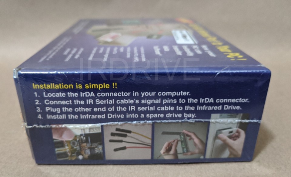 NEW Desktop PC 5.25" Drive Bay IrDA Port for Sharp Secure Infrared ...