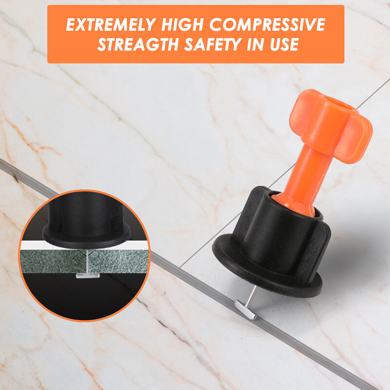 400PCS Reusable Tile Leveling System Positioning Lock Tool Kit Spacer ...