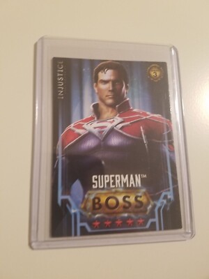 DC Injustice Gods Among Us Arcade Card Superman Series 3 | eBay
