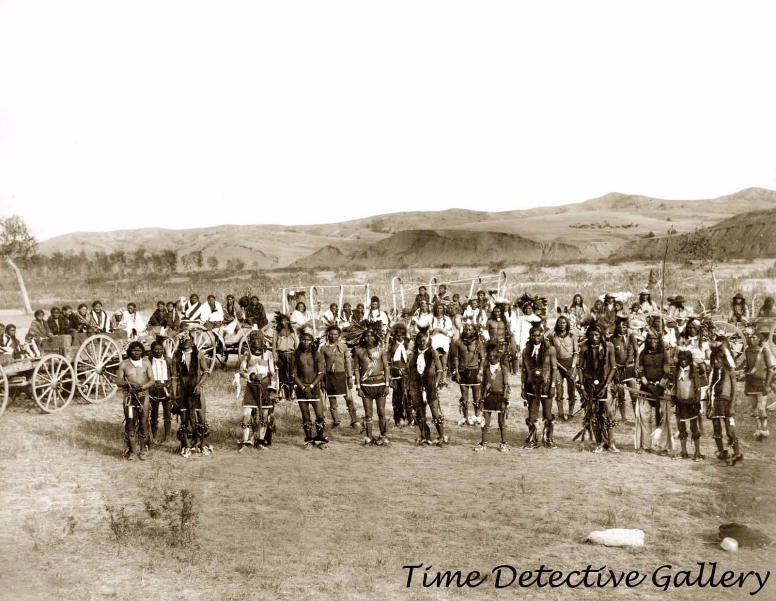Miniconjou Indians, Cheyenne Rvr Reservation,S. Dakota-1890-Historic ...