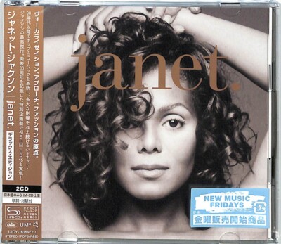 JANET JACKSON janet. DELUXE EDITION JAPAN ONLY 2 SHM CD EDITION JP ...