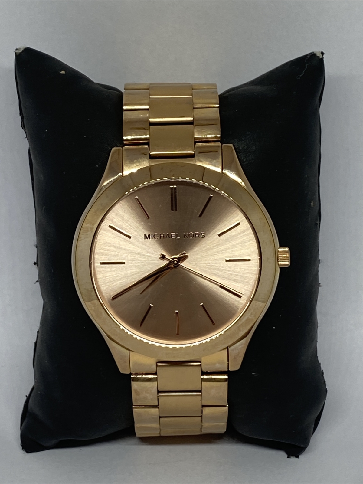 Michael Kors Runway MK3197 Womens Stainless Steel Analog Dial Quartz ...