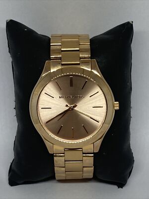 Michael Kors Runway MK3197 Womens Stainless Steel Analog Dial Quartz ...