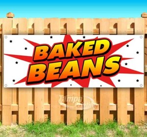 BAKED BEANS Advertising Vinyl Banner Flag Sign Many Sizes USA | eBay