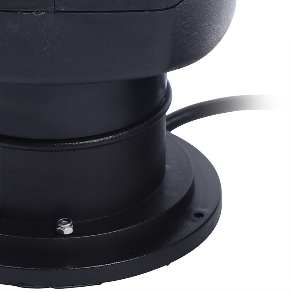Boat Search Light Remote Control LED Marine Spotlight 100W 360 Rotate ...