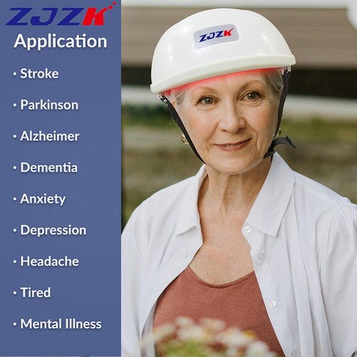 810nm PBM Brain Helmet for Depression Anxiety Near Infrared Light ...