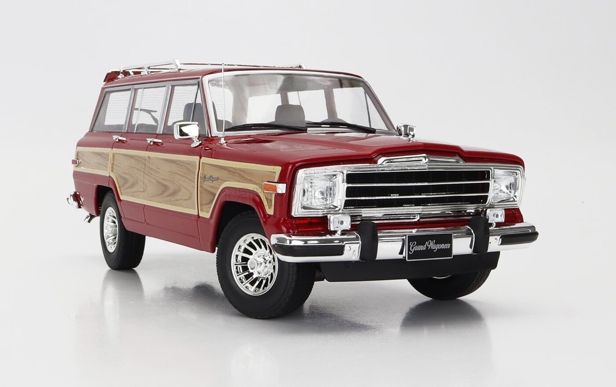 KK-Scale 1/18 Jeep Grand Wagoneer 1989 Red Wood KKDC181112 KK-Scale 1/18 Jeep Grand Wagoneer 1989 Red Wood KKDC181112