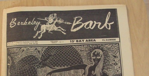 1969 'BAY AREA' Underground Newspaper~"BERKELEY BARB" Risqué~Eduardo Arderi | eBay