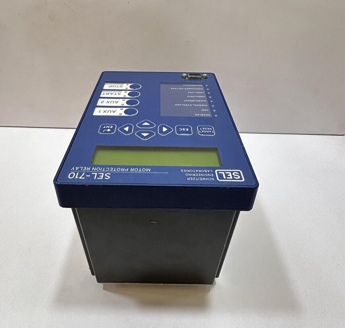 SCHWEITZER ENGINEERING LAB SEL-710 MOTOR PROTECTION RELAY ...