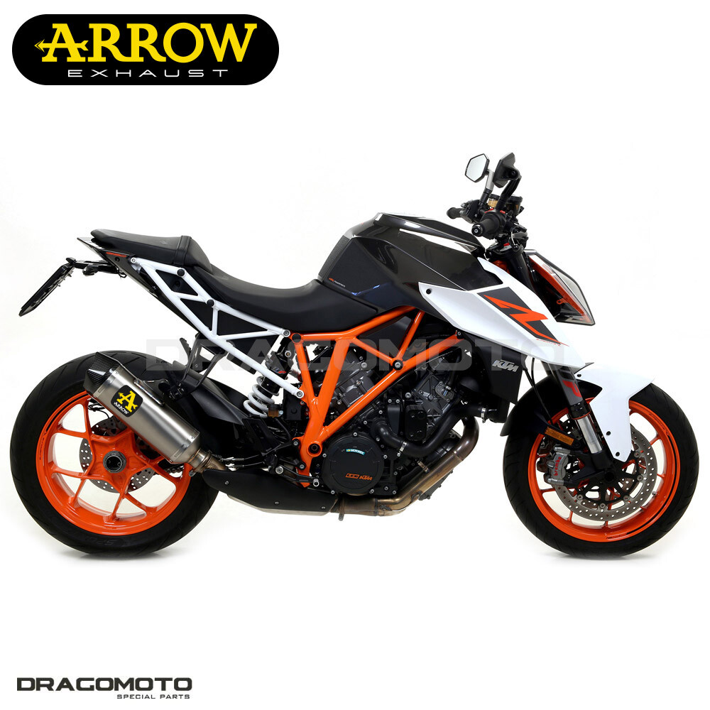 Exhaust Kat KTM 1290 SUPERDUKE R 2017 2018 ARROW Titanium CC Kat RACE ...