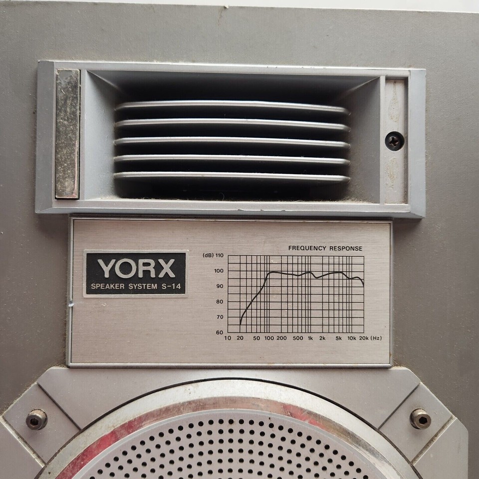 Yorx Model S-14 Ported Base Reflex Speaker System | eBay