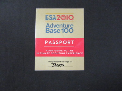 BSA 2010 Adventure Base 100 Passport c72 | eBay