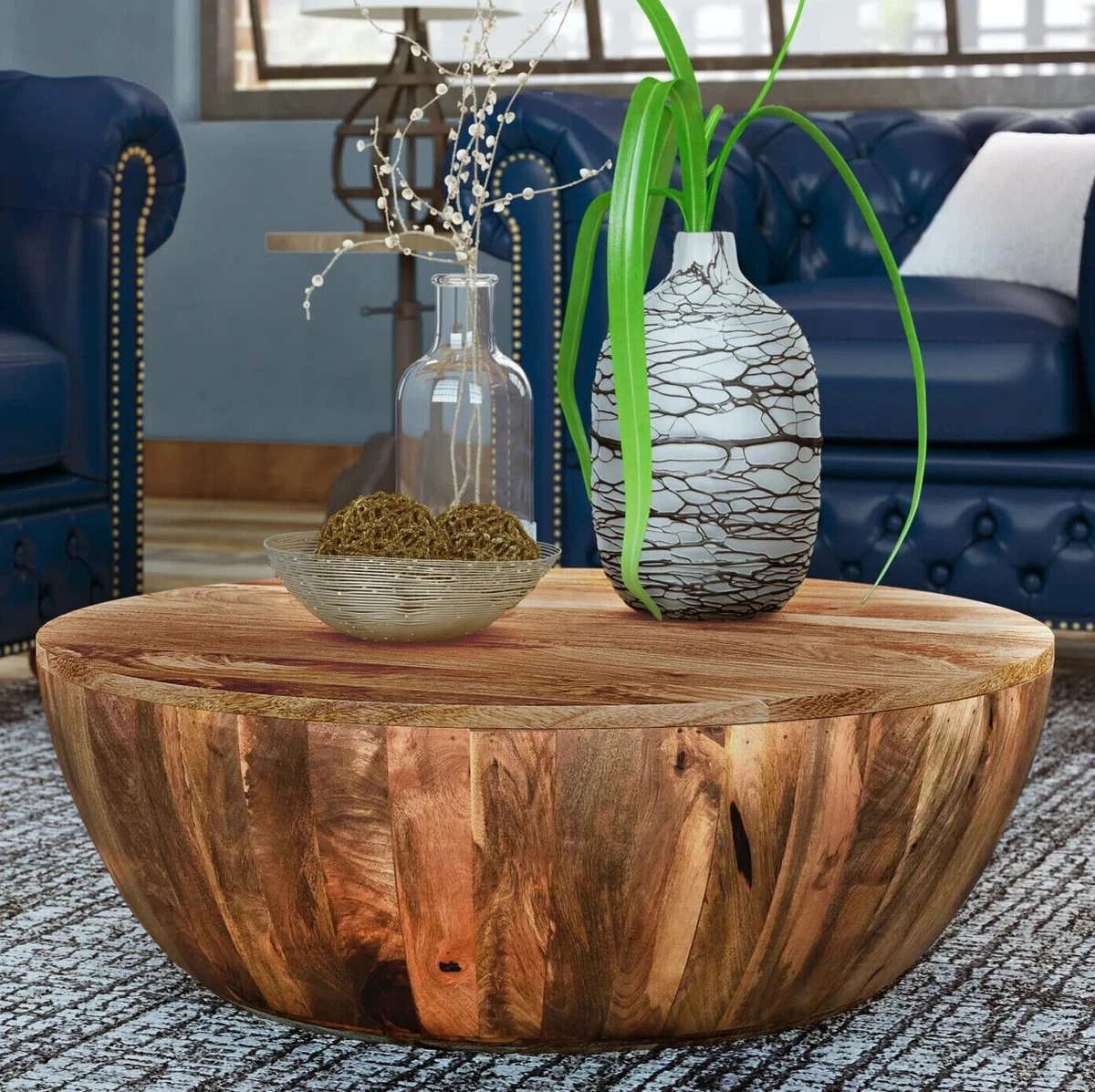 Vintage Design Of Rustic Living Room Coffee Table