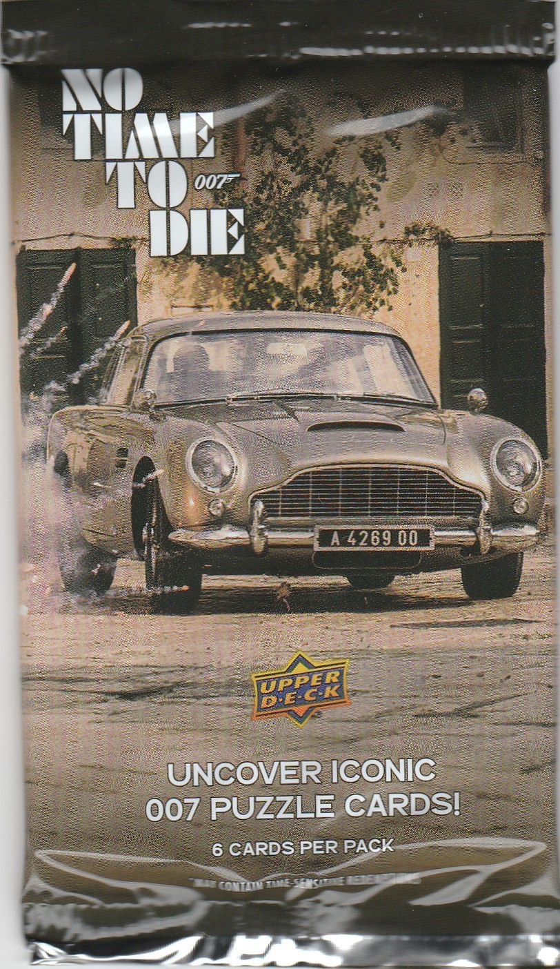 2025 James Bond No Time to Die Factory Sealed Unsearched Pack from New ...