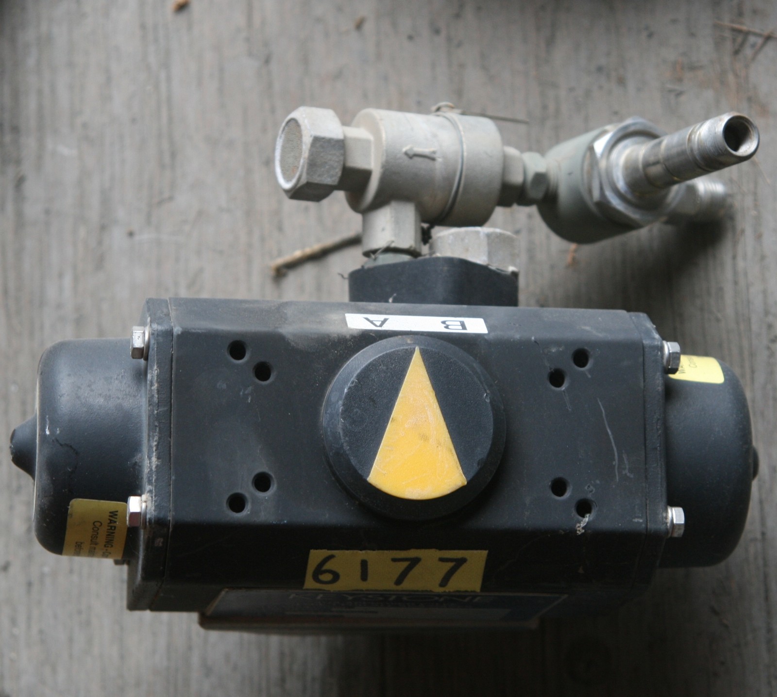 KEYSTONE TYCO 79U 003 Pneumatic Double Acting Valve Actuator. | eBay