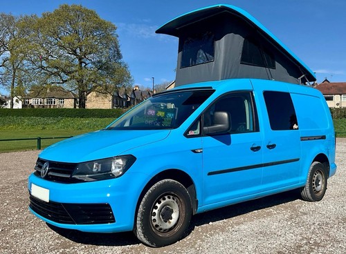 Volkswagen VW Caddy Maxi Pop Top Compact Campervan For Sale | eBay UK