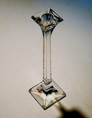 Colle Perla Crystal Candlestick Holder 10in H | eBay