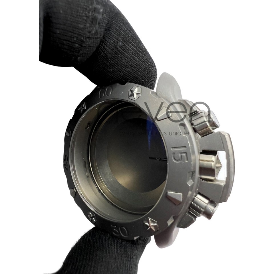 ZENITH - DEFY XTREME - CASE - TITANIUM -SWISS MADE- 1000M - GREY -HIGH ...