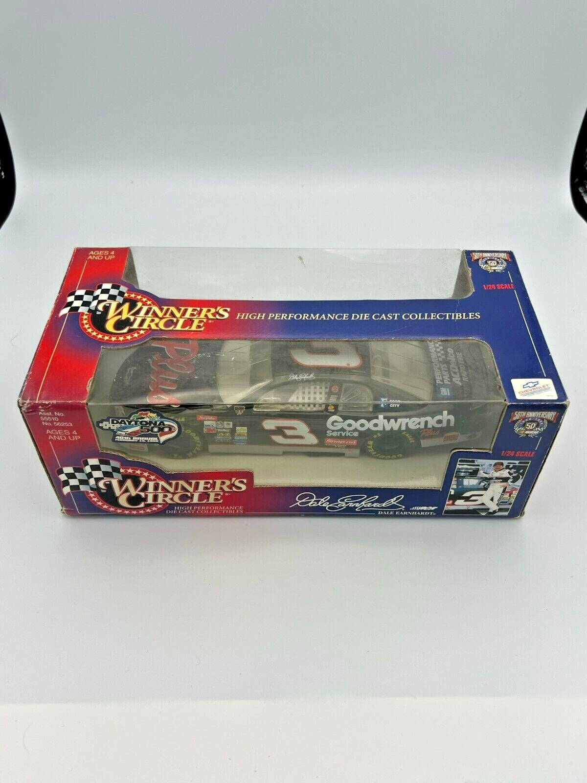 Kenner 1998 Winners Circle Die Cast Dale Earnhardt Chevrolet Monte ...