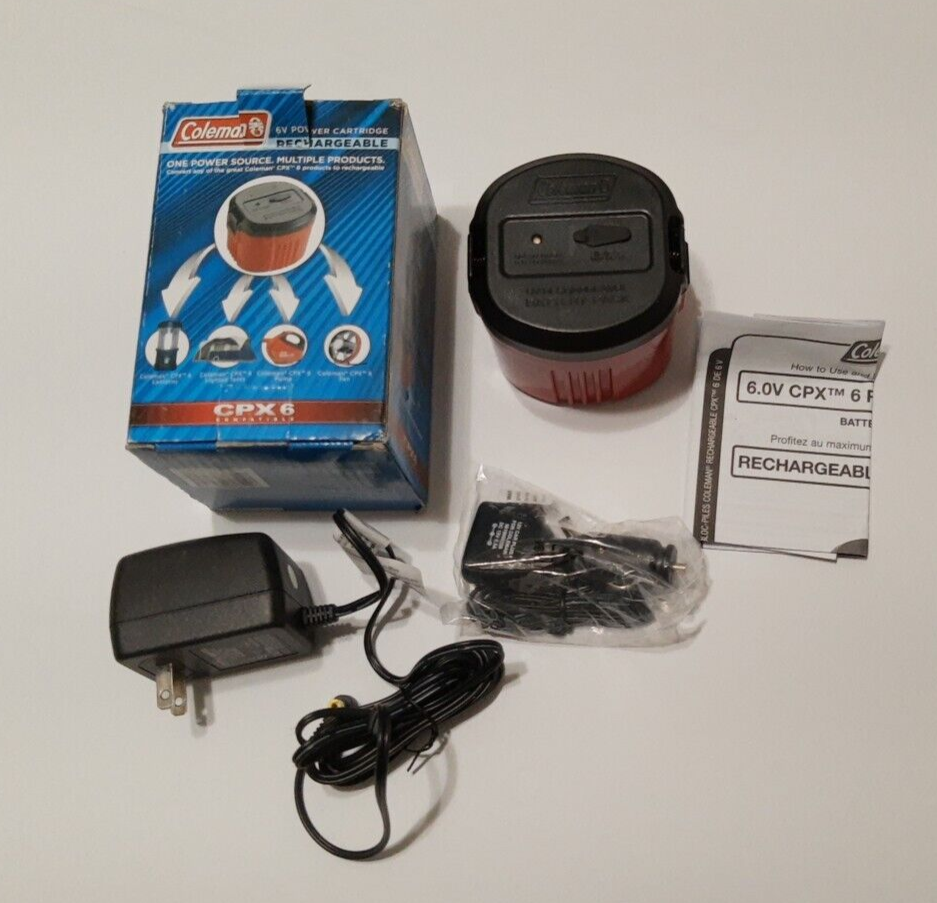 Coleman 6v Power Cartridge Rechargeable CPX 6 Compatible for sale ...