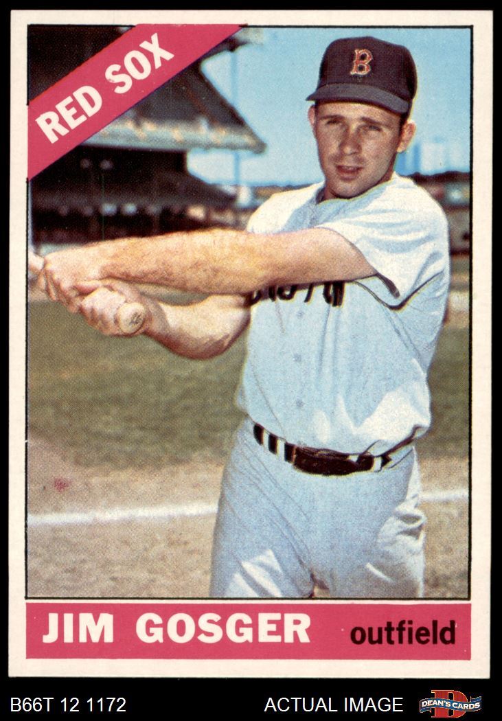 1966 Topps #114 Jim Gosger Red Sox 8.5 - NM/MT+ B66T 12 1172 | eBay