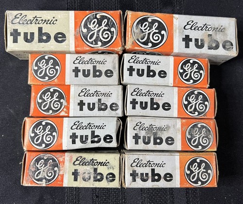 GE Electronic Tubes Lot Of 10 UNTESTED | eBay