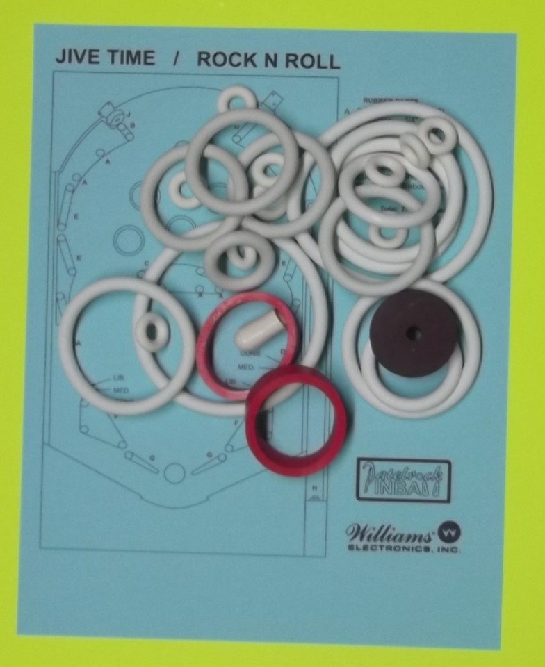 1970 Williams Jive Time / Rock N' Roll Pinball Machine Maintenance ...