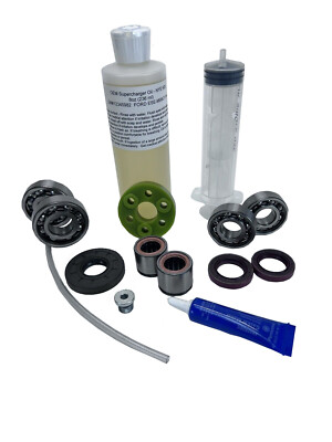 Magnuson MP112 Supercharger Rebuild Kit W/Rotor Pack Bearings Seals 5.3 ...