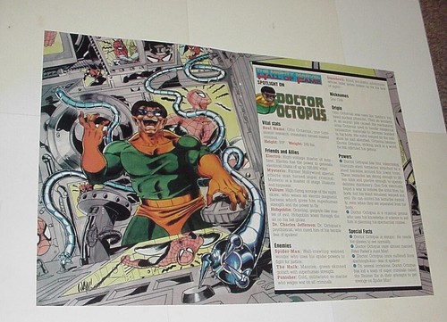 Spider-Man Poster #131 Doctor Octopus Wayne Murray w/ Bio Superior Otto ...