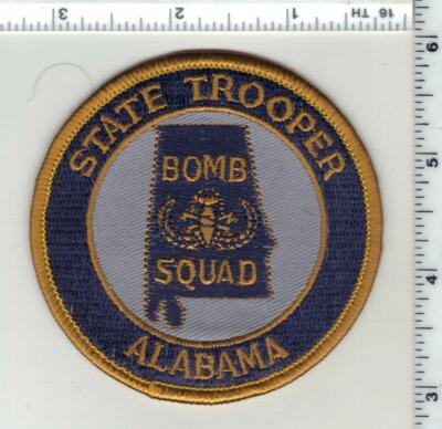 State Trooper (Alabama) 1st Issue Bomb Squad Shoulder Patch | eBay
