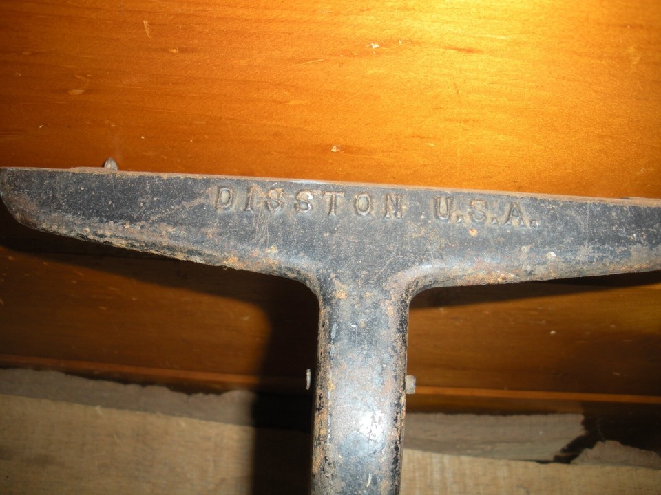 Antique Disston No 2 Saw Vise Clamp Wood Blade Sharpening Tool Bench ...