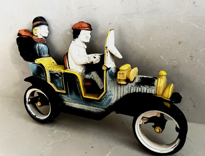 Vintage Homco 1975 Plastic Wall Hanging. " Lady & Driver in 7359 Model ...