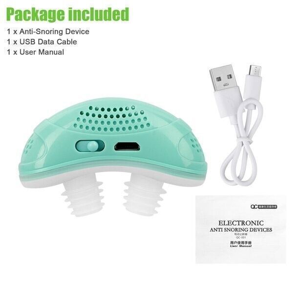 2025 Micro Electric Noise Anti Snoring Device Sleep Apnea Stop Snore ...