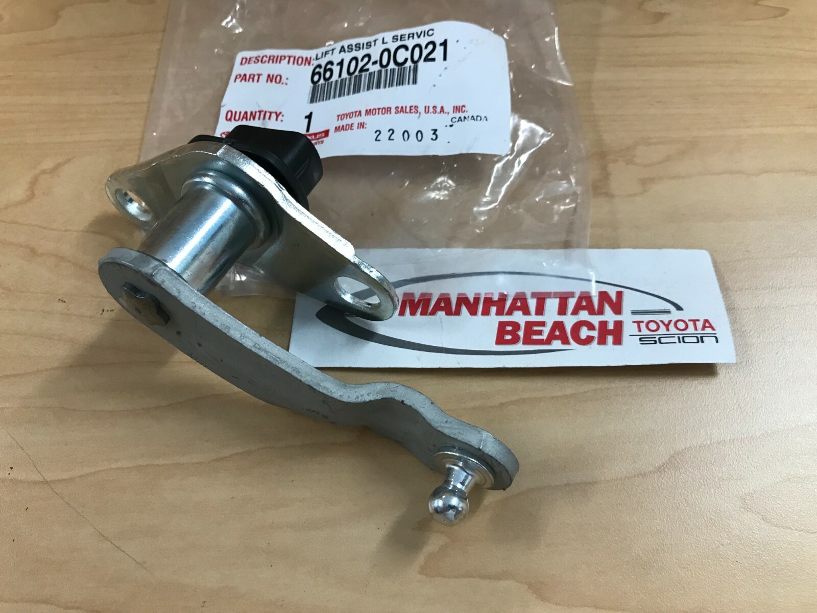 TOYOTA 07-21 TUNDRA TAILGATE LEFT HINGE SUB ASSY 66102-0C021 | eBay