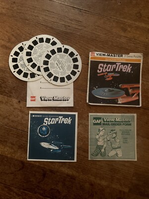 View-Master STAR TREK B499 - 3 Reel Set Booklet Vintage 1974 | eBay