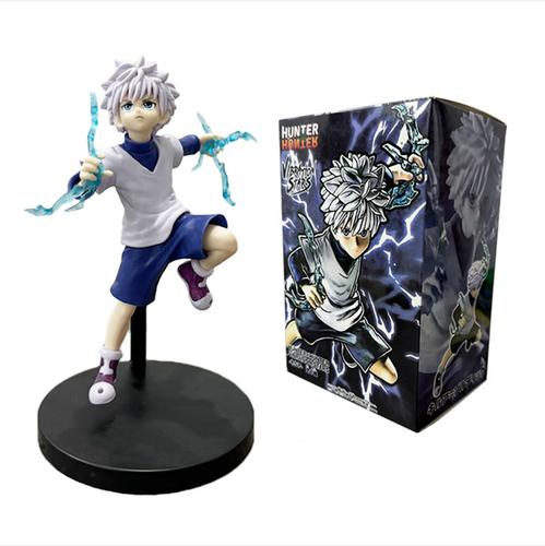 Anime HUNTER X HUNTER Killua Zoldyck Battle PVC action Figure Statue ...