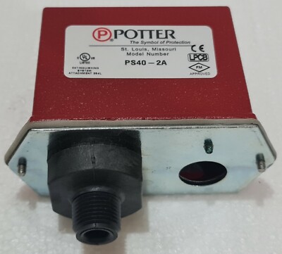 POTTER PS40-2A SUPERVISORY PRESSURE SWITCH PS40A 1340402 | eBay