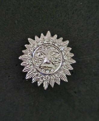 Officers pin OES Associate Matron silver 1 inch wide gate back | eBay