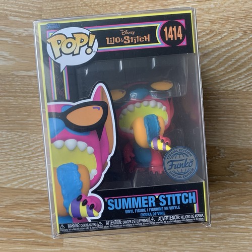 Funko Pop! Disney Lilo & Stitch Summer Stitch #1414 Backlight Special ...