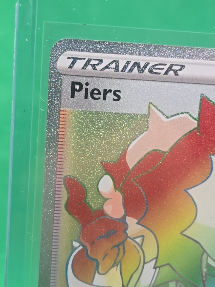 Piers 078/073 Champions Path NM Secret Rainbow Rare Full Art Pokemon ...